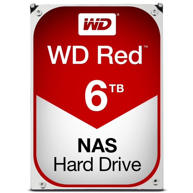 WD Red 6TB 3.5" SATA NAS Hard Drive | Ebuyer.com
