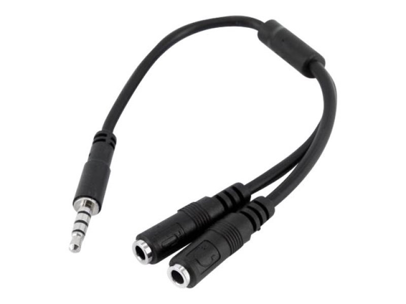Startech.com Headset adapter for headsets with separate headphone ... Startech.com Headset adapter for headsets with separate headphone ...