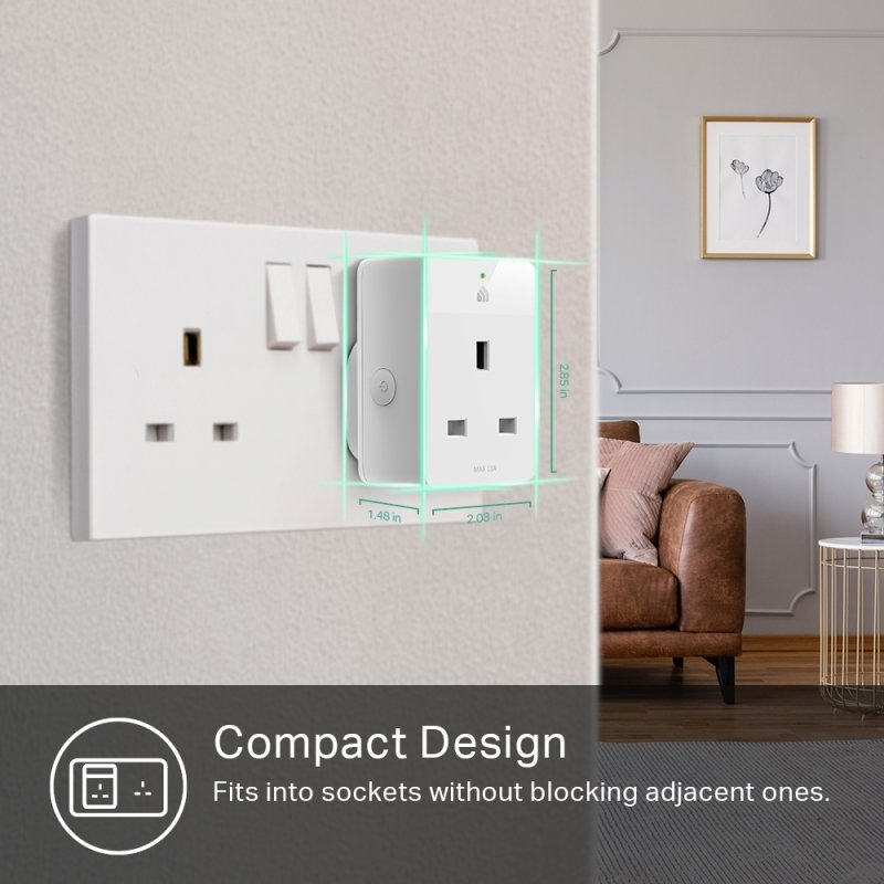 TP-Link Kasa KP105 Smart WiFi Plug | Ebuyer.com